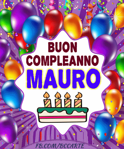 MAURO - Buon Compleanno - birthday.kim/it